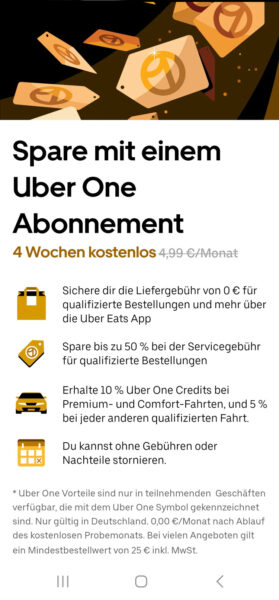 Uber Eats im Test | Infos zum Lieferdienst